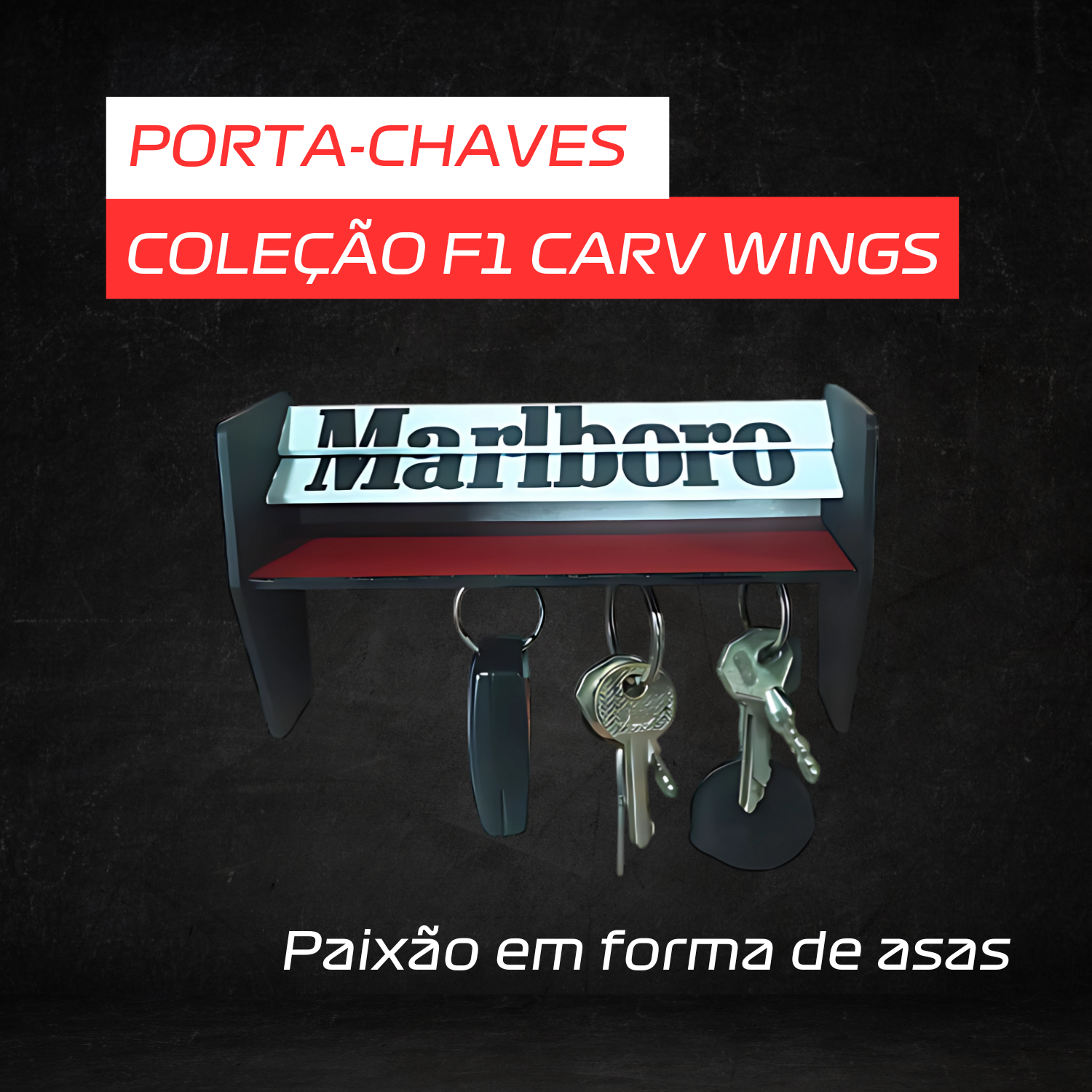 Porta-chaves - Coleção F1 Carv Wings